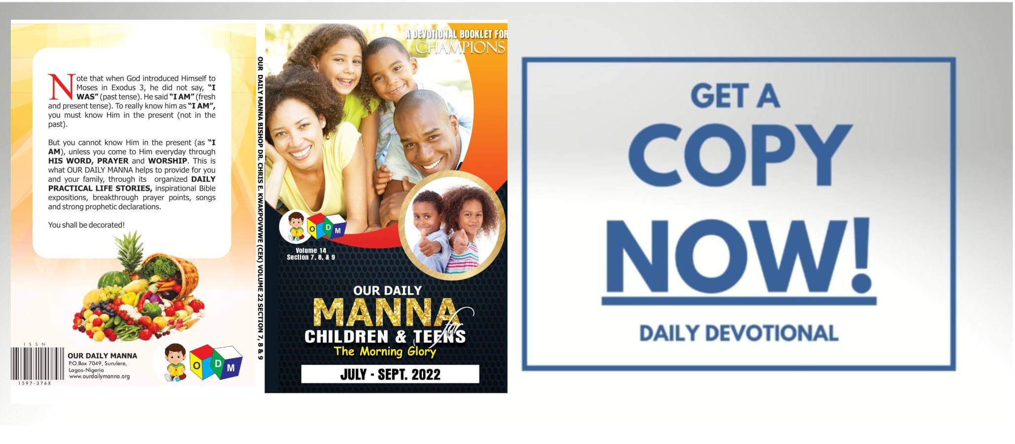 Our Daily Manna - Devotionals for Champions - Our Daily Manna